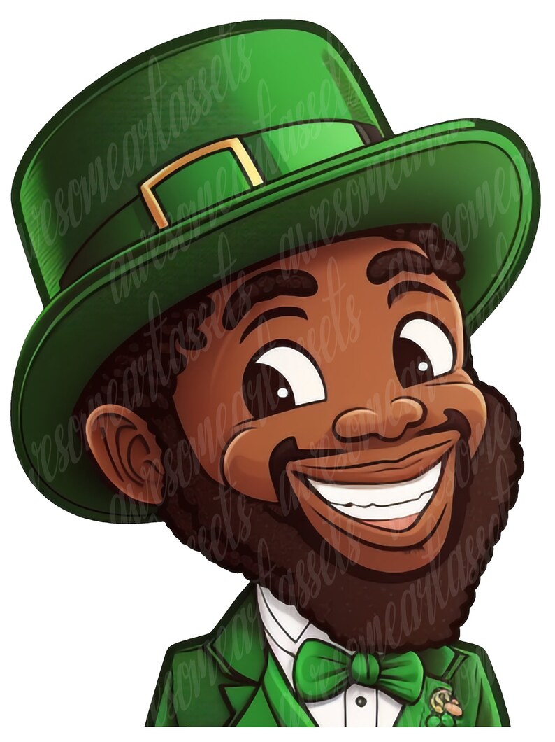 Black Leprechaun 300 Dpi Transparent PNG FILE , St Patricks Day ...