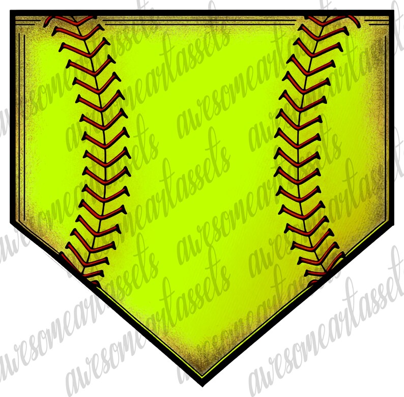 Softball Home Plate 300 DPI Transparent PNG, Softball Background ...