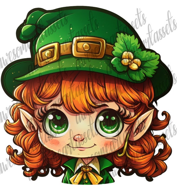 Clipart Girl Leprechaun