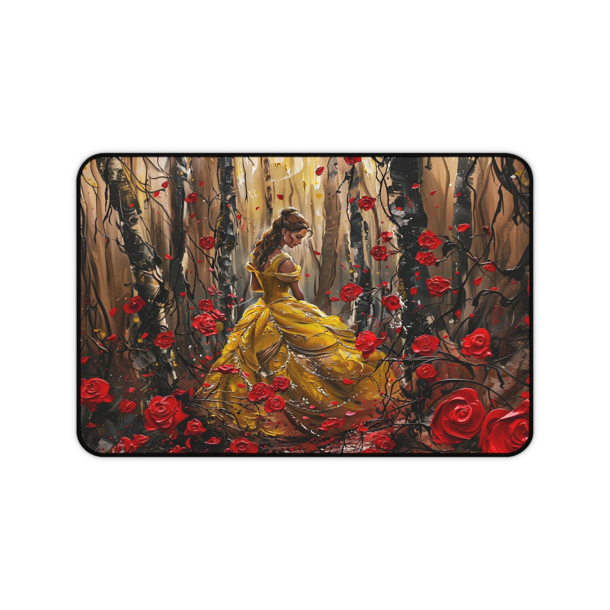 BELLE - DISNEY PRINCESS - Beauty and the Beast, Desk Mat, Office - Etsy