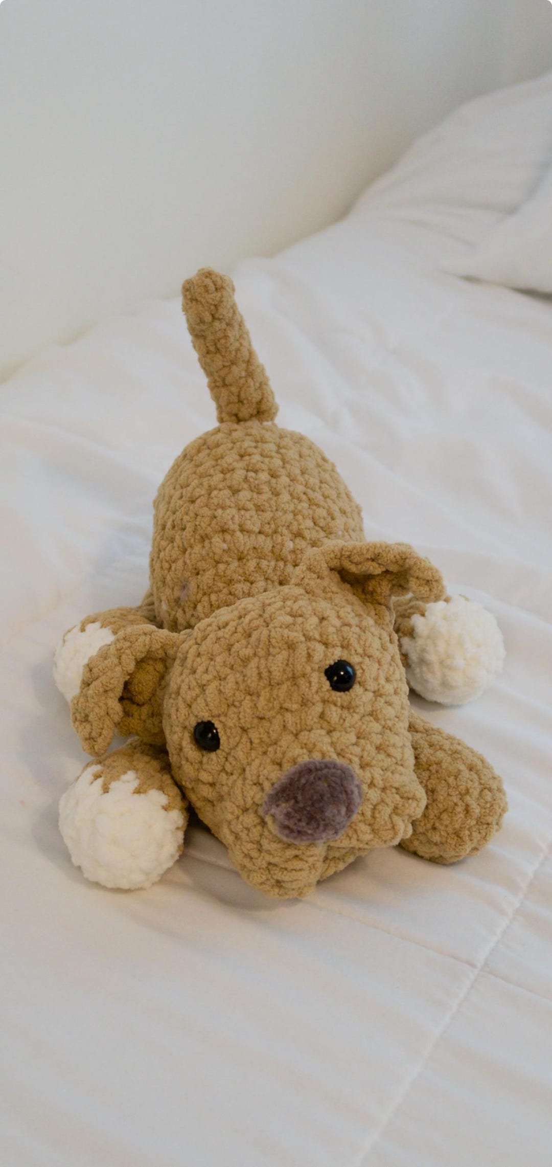 Customized Crocheted Pit Bull Plushie - Etsy