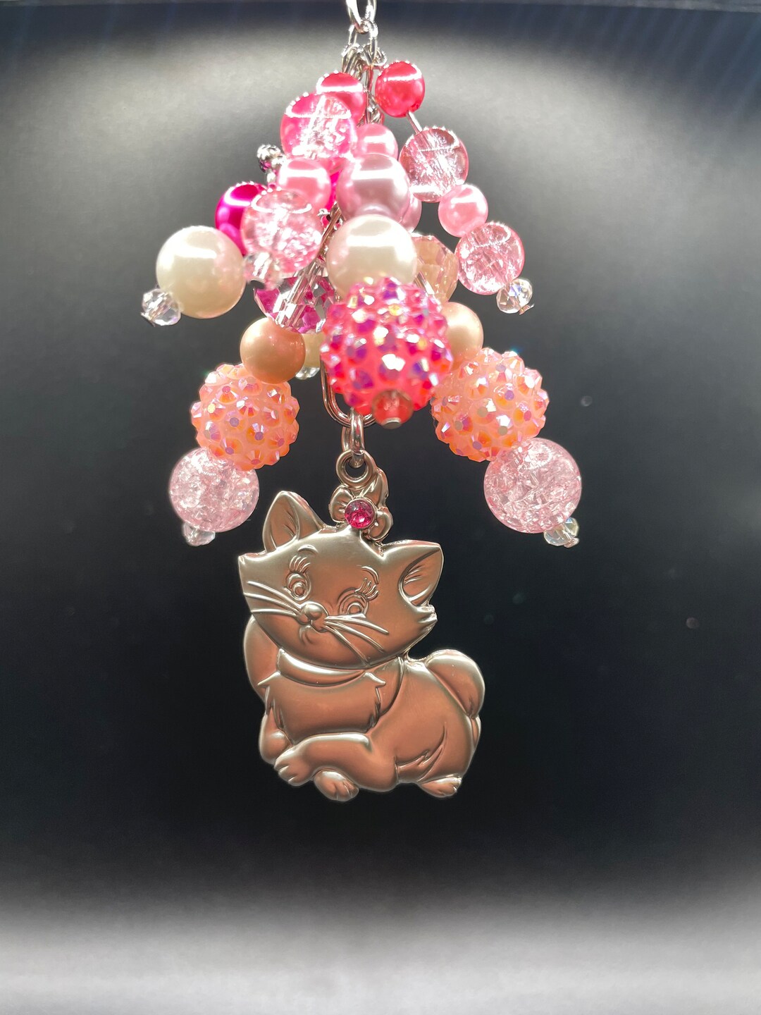 Disney Marie Keychain/bag Clip - Etsy