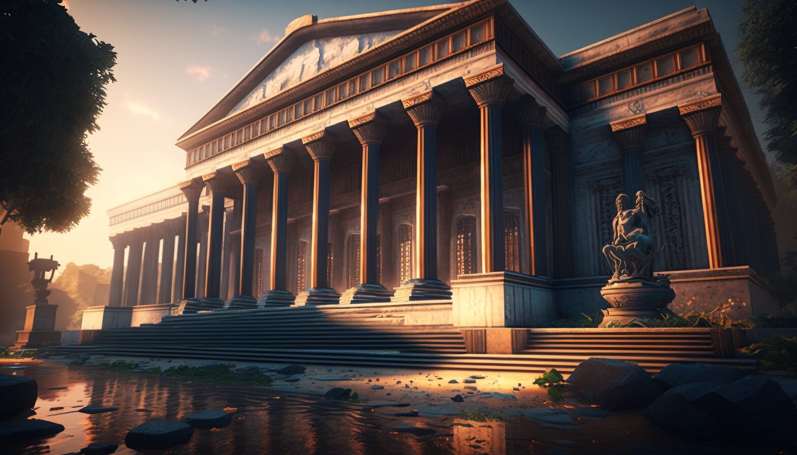 Realistic Background Commission Concept Art Environment Design ...