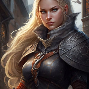 Custom Character Portrait Fantasy Dnd Commission Concept Art Character ...