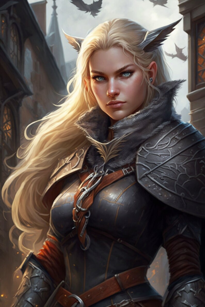 Custom Character Portrait Fantasy Dnd Commission Concept Art Character ...