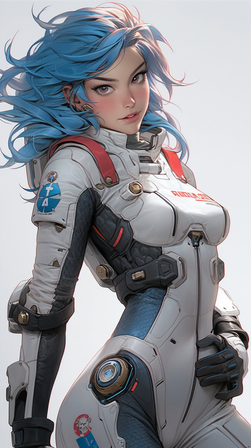 Cyberpunk Sci Fi Character Commission Art Concept Art RPG Character ...