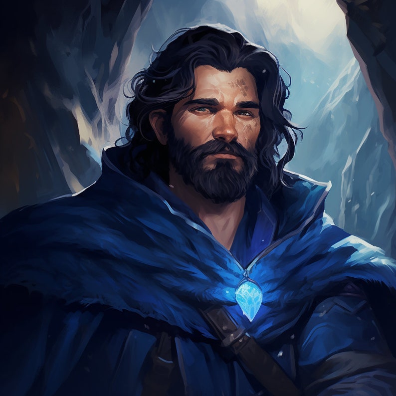 Custom Dnd Portrait Fantasy Character Commission Concept Art Etsy 