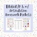 Bilabial /p, B, M/ Articulation Packets Flashcards, Worksheets & More ...