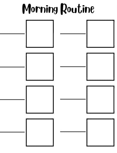 Visual Schedule & Checklist Getting Ready for School - Etsy