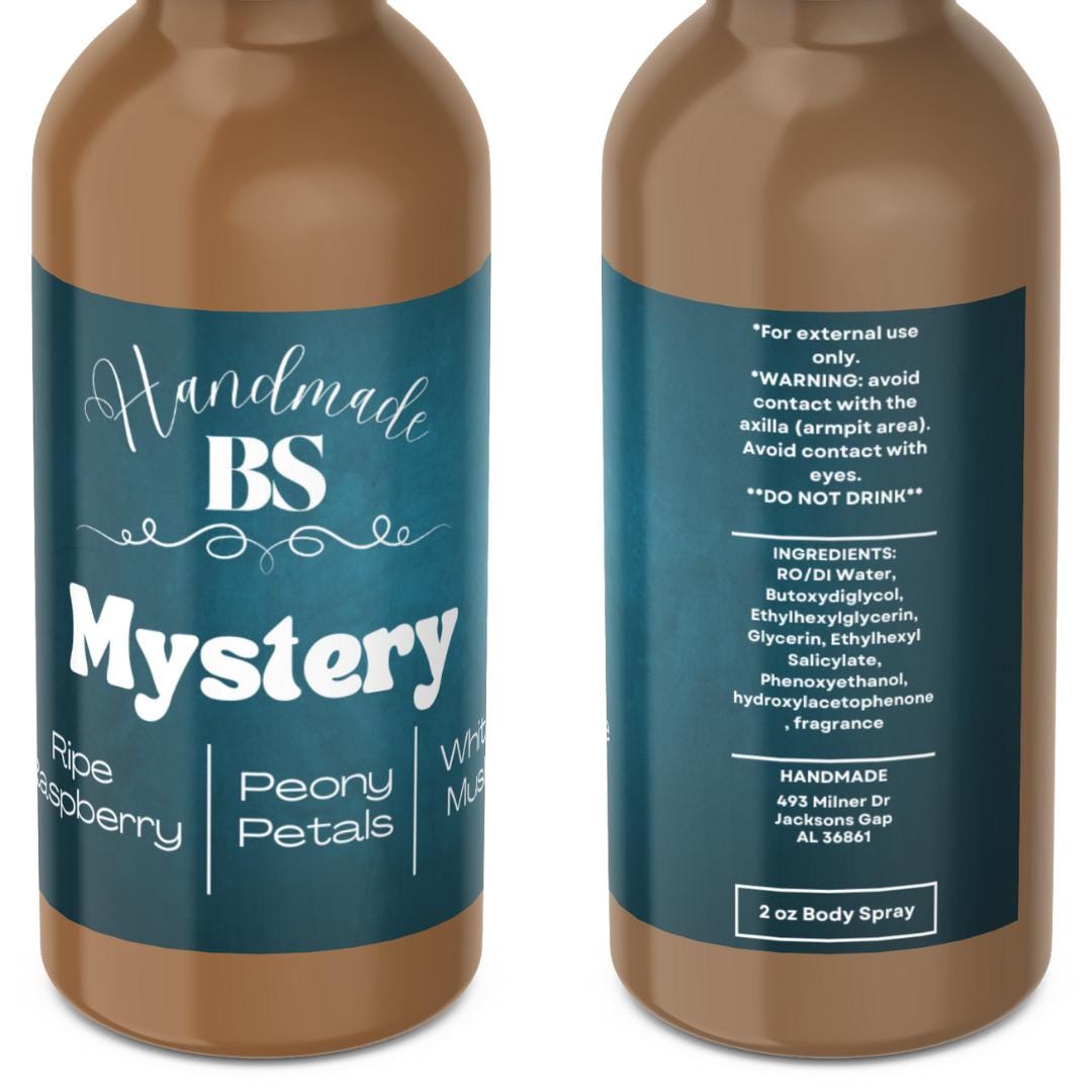 Moisturizing Body Mist Alcohol Free Body Spray Luxury Body Spray 2 Oz ...