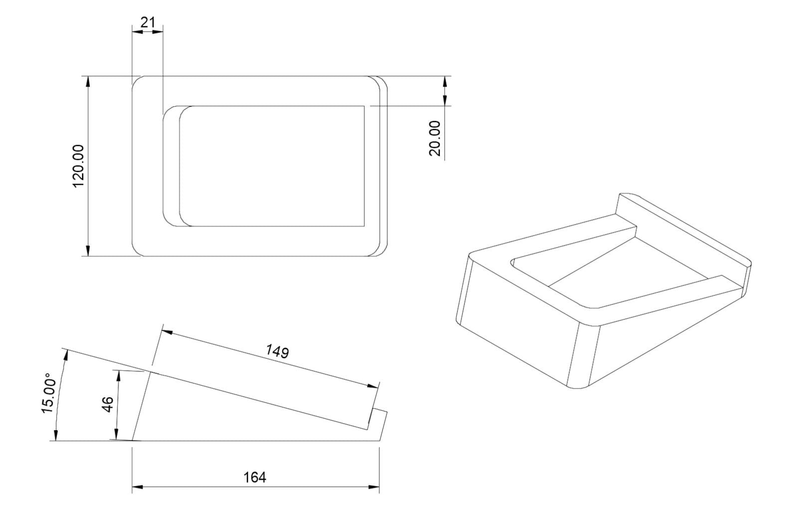 Desktop Speaker Stands x2 Bookshelf Wedge Risers 15 - Etsy
