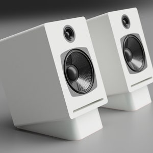 Audioengine Speaker Stands A1 / A2+ [x2] | Bookshelf Wedge Risers | 15 ...