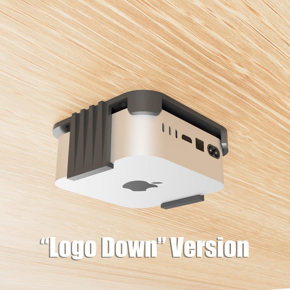 Apple Mac Mini M4 Under-desk Mount Bracket | 3D Printed Dock | Sturdy ...