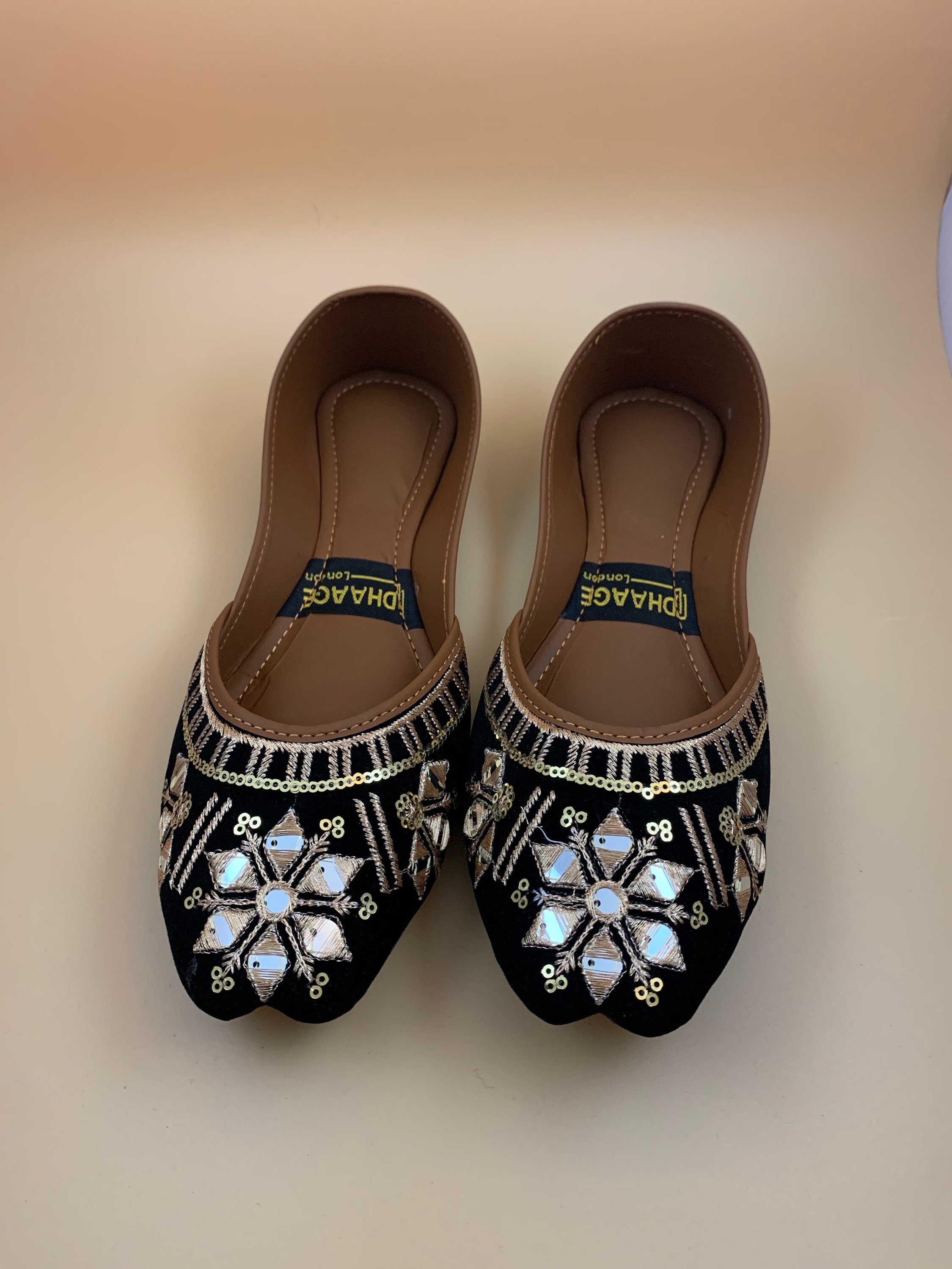 UK Size 3,4,5,6,7,8/dhaagelondon/khussas/juttis/ladies Handmade ...