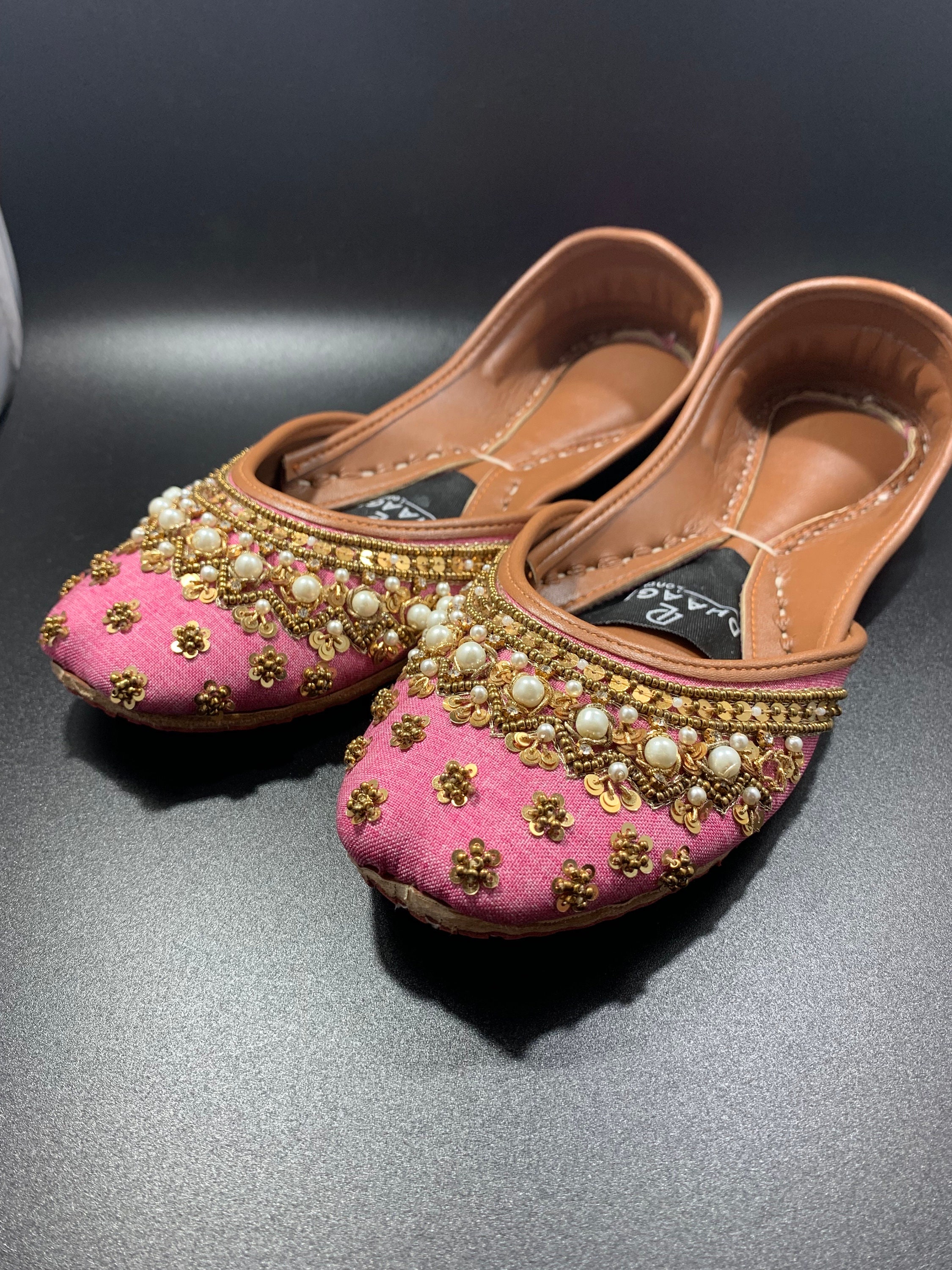 UK Sizes 4,6,8/dhaagelondon/khussas/juttis/ladies Handmade Pakistani ...