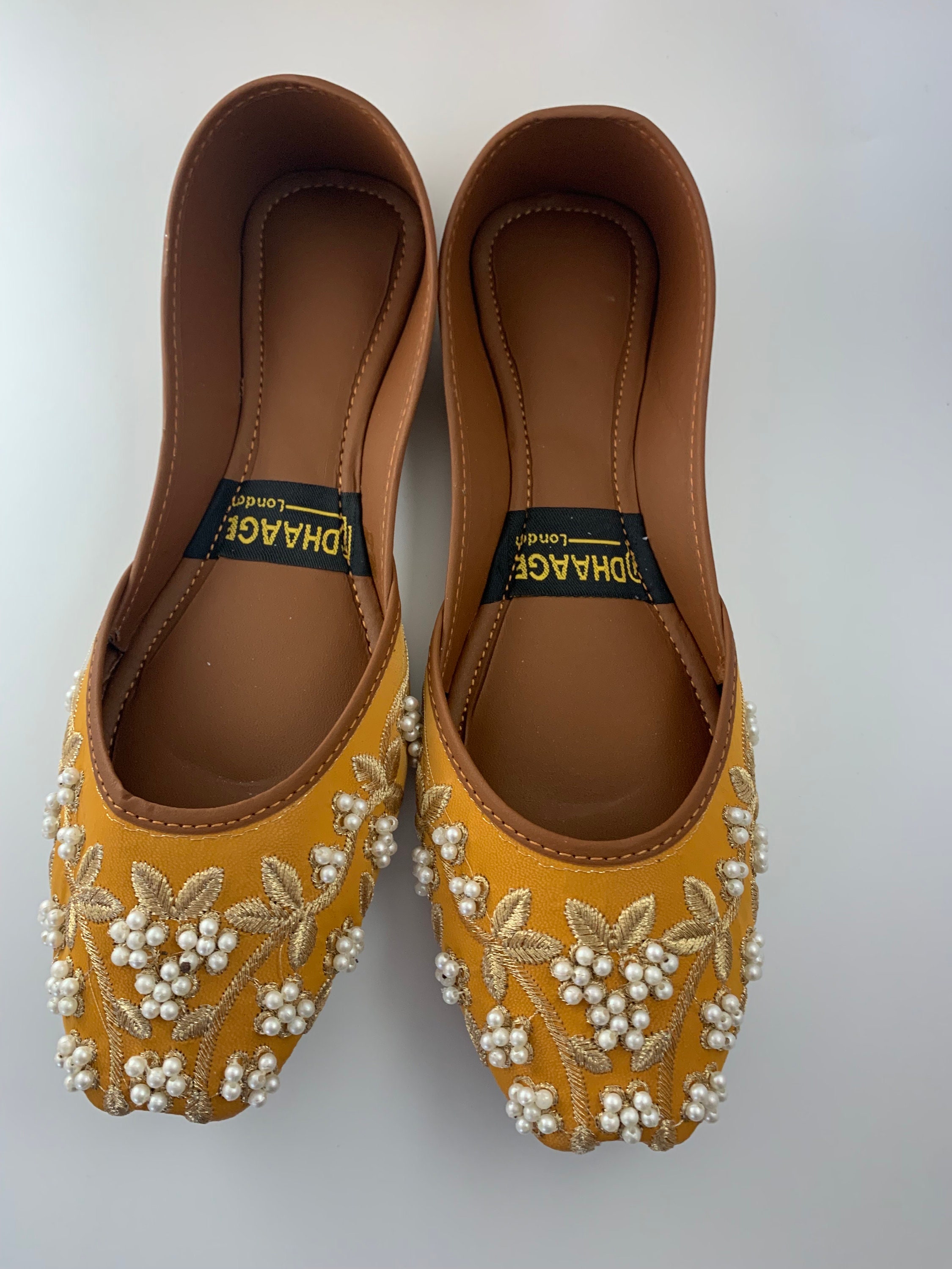 UK Size 3,4,5,6,7,8/dhaagelondon/khussas/juttis/ladies Handmade ...