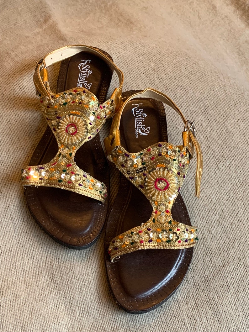 UK Sizes 4/dhaagelondon/kollapuri/juttis/ladies Handmade Pakistani ...