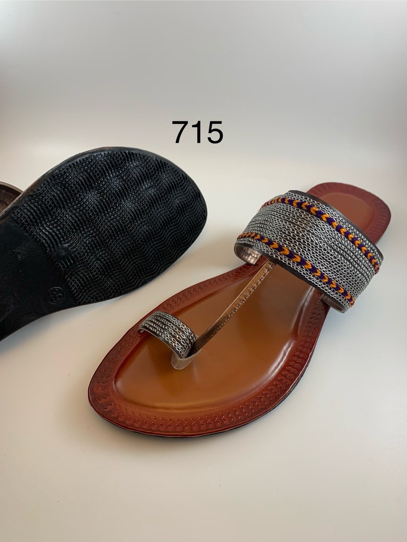 UK Sizes 3,4,5,6,7,8 Kollapuri Summer Sandal Ladies Handmade Juti ...