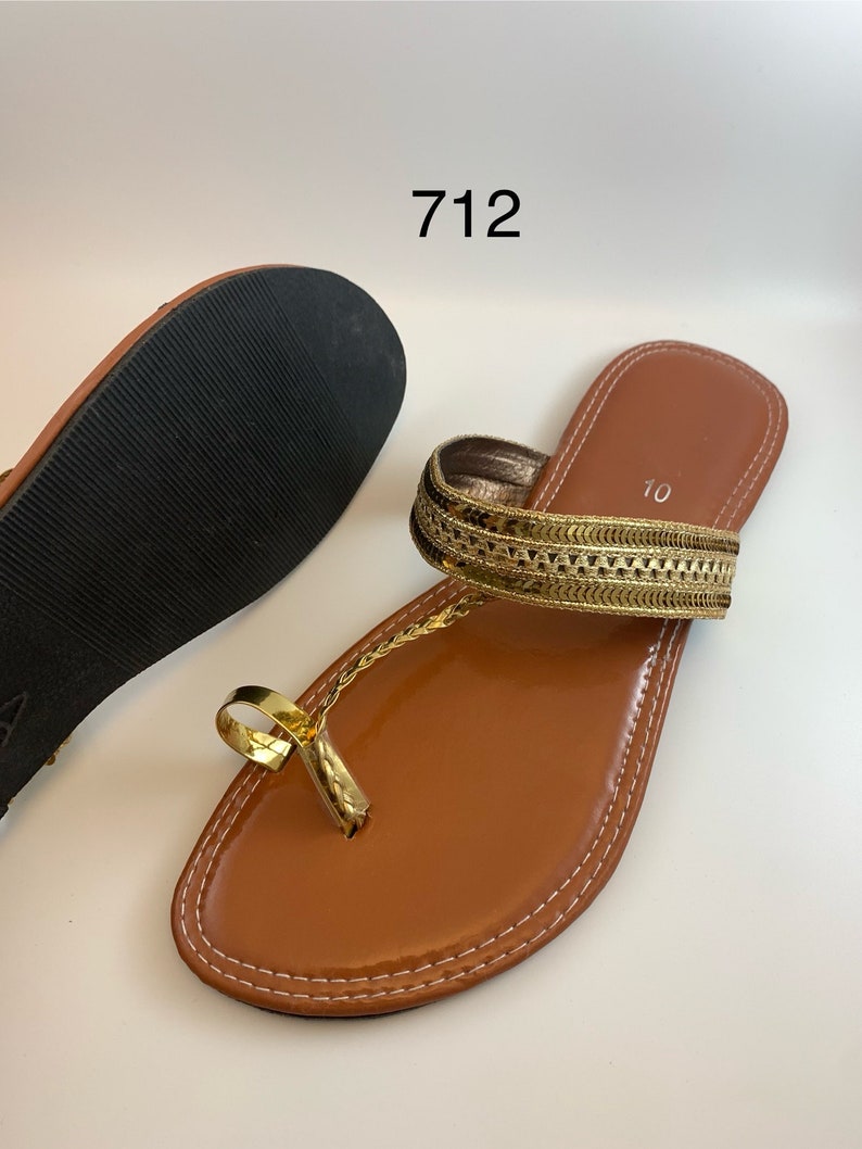 UK Sizes 3,4 Kollapuri Summer Sandal Ladies Handmade Juti Kolapuri ...
