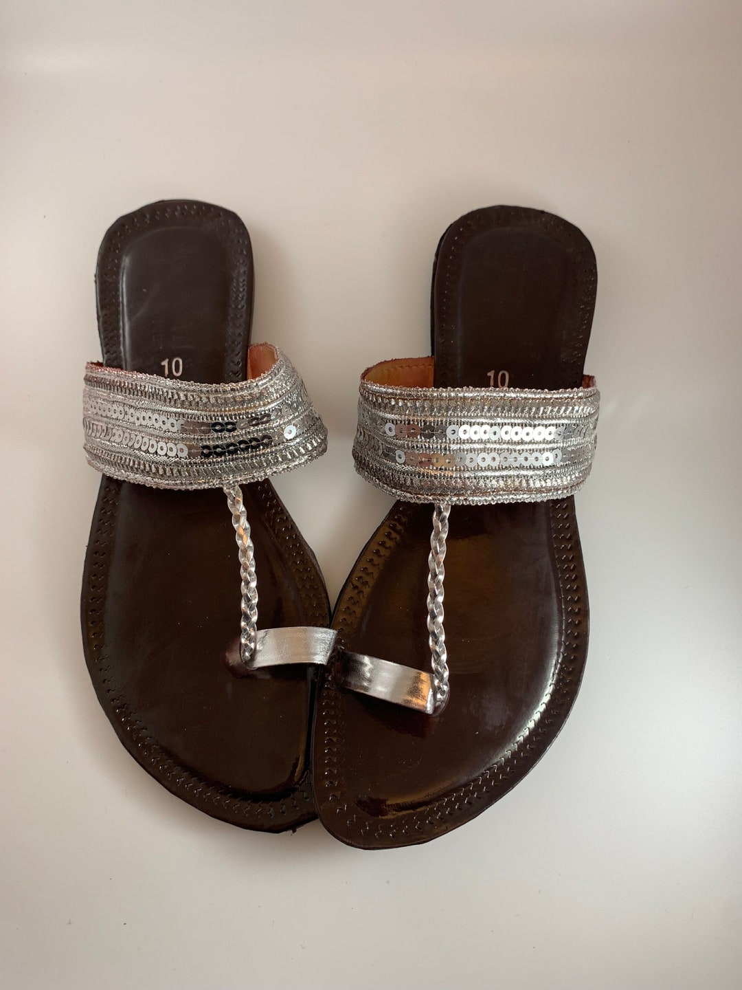 UK Sizes 5 Kollapuri Summer Sandal Ladies Handmade Juti Kolapuri ...