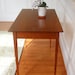 Elegant Solid Cherry Buffet Table Contemporary Shaker Inspired, Console ...