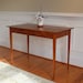 Elegant Solid Cherry Buffet Table Contemporary Shaker Inspired, Console ...