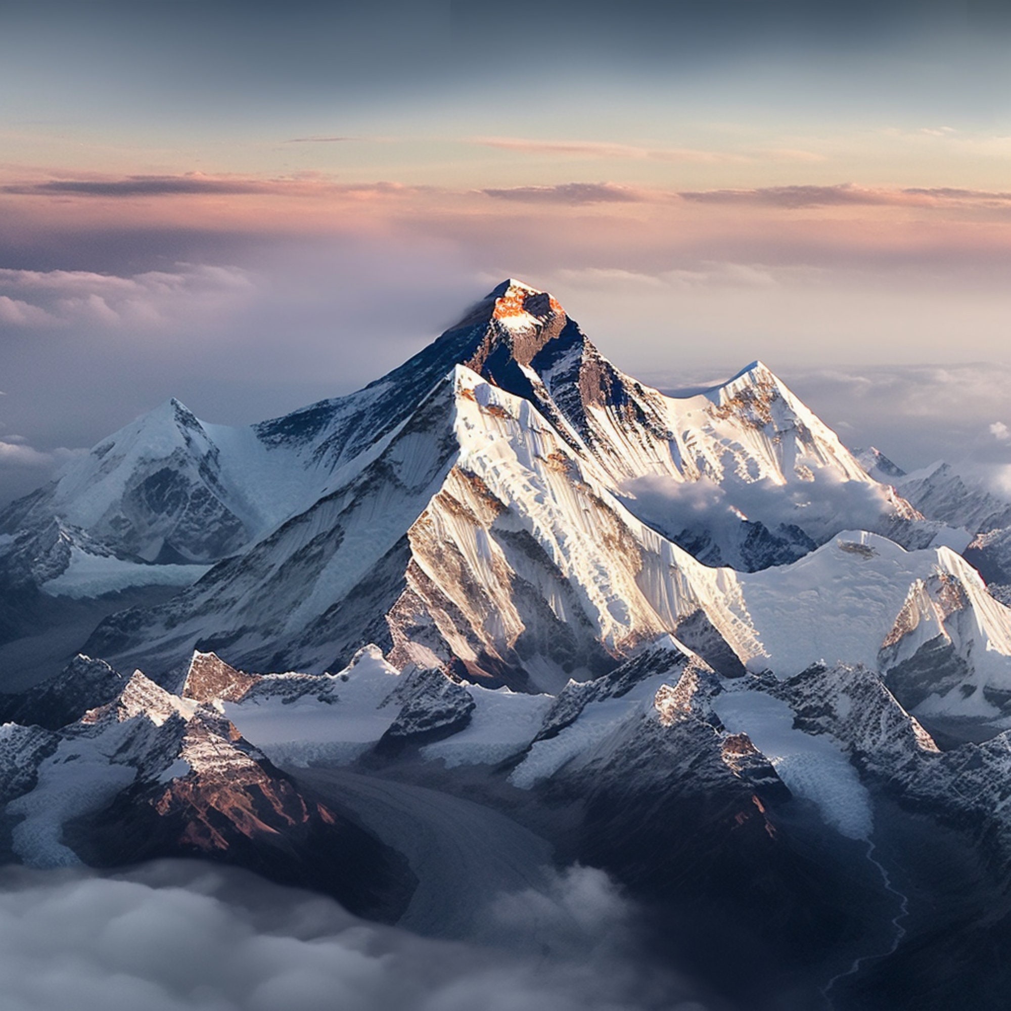 Mount Everest AI Digital Download Digital Art Digital - Etsy
