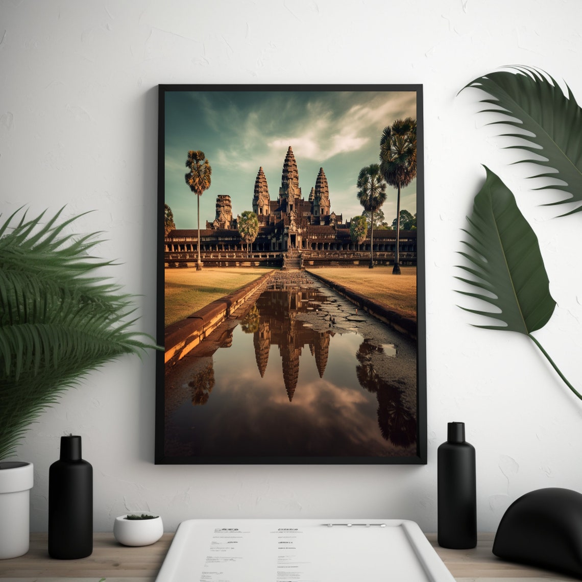 Angkor Wat AI Digital Download Digital Art Digital Image Landmark - Etsy