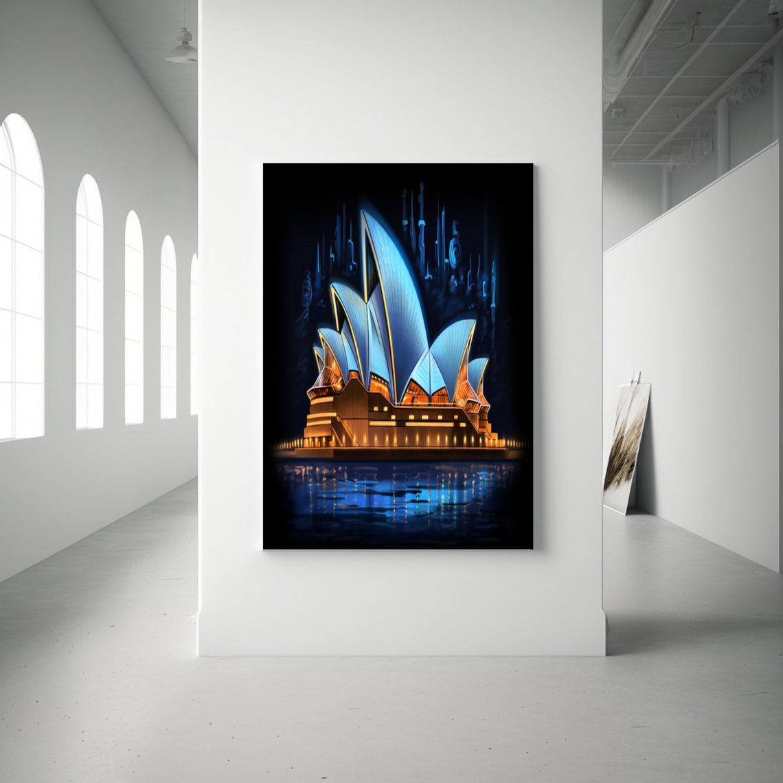 Sydney Opera House Cartoon AI Digital Download Digital Art - Etsy
