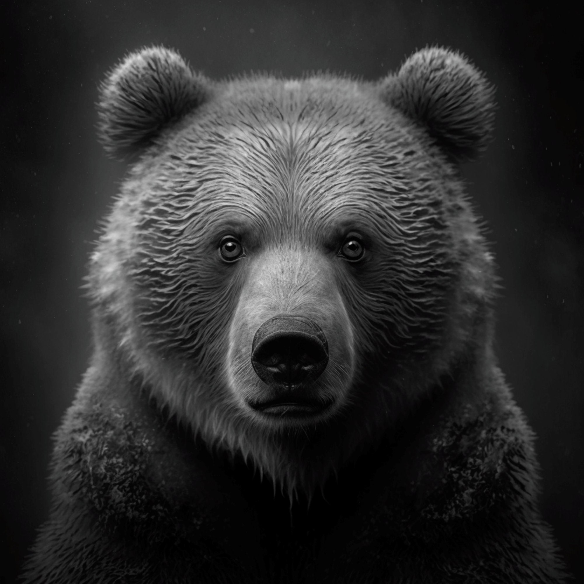 Bear AI Digital Download Digital Art Animal Digital Image - Etsy