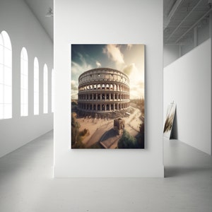 Colosseum Futureistic AI Digital Download Digital Art Digital Image ...