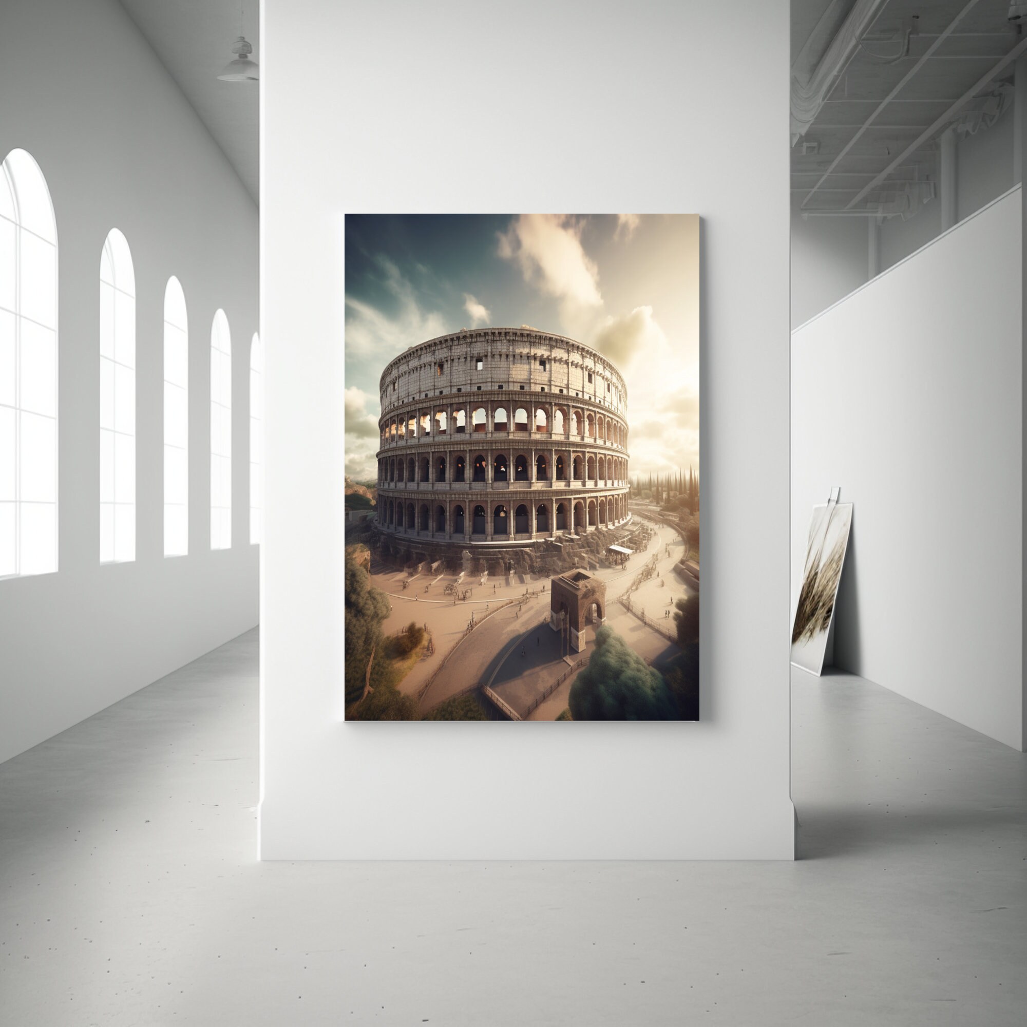 Colosseum Futureistic AI Digital Download Digital Art Digital Image ...