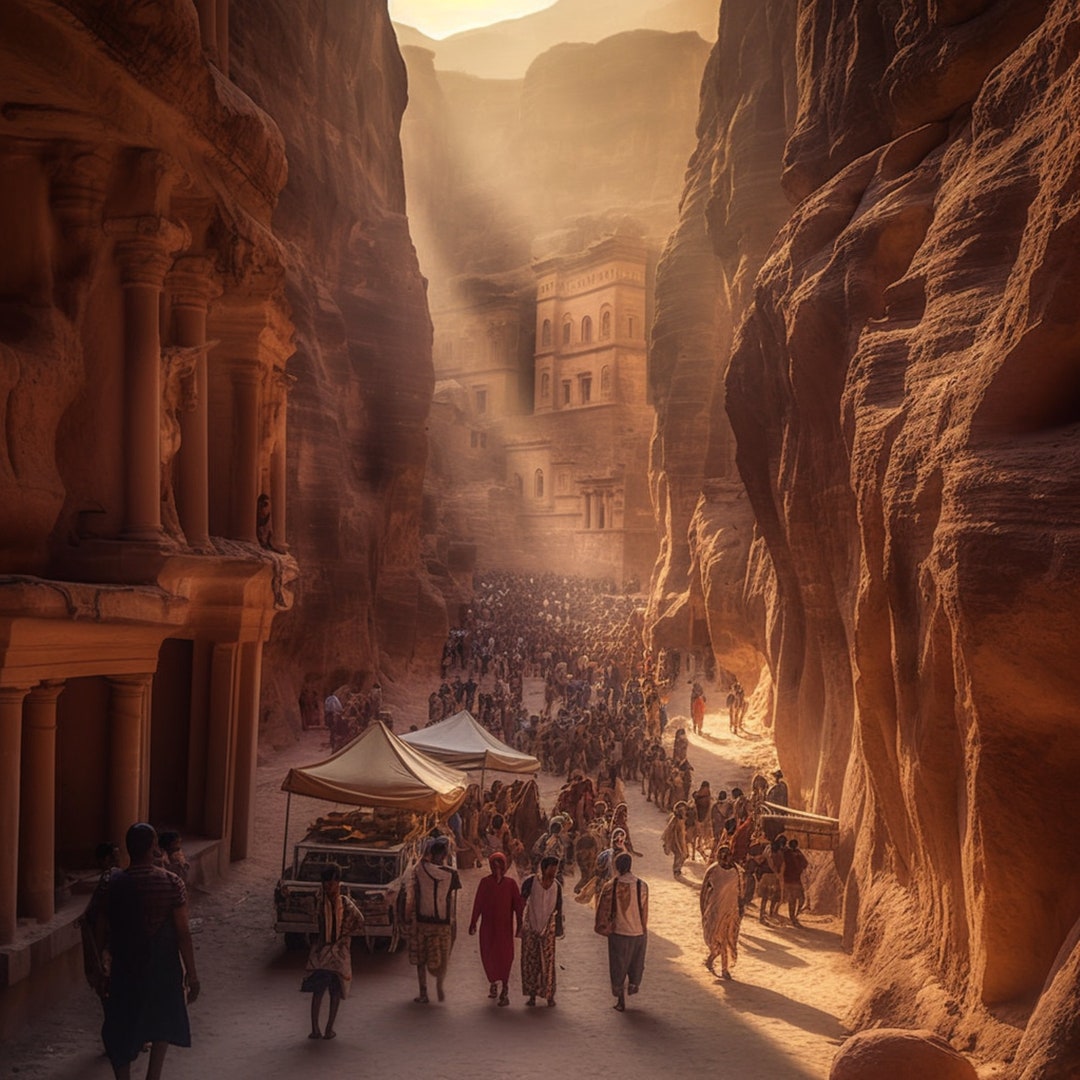 Petra People AI Digital Download Digital Art Digital - Etsy