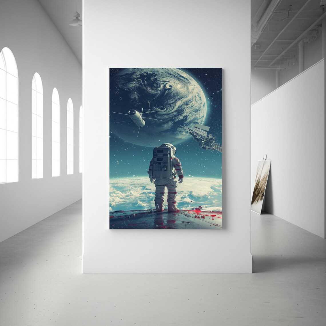 Astronaut in Space: Cosmic Adventure Digital Art AI Digital Download ...