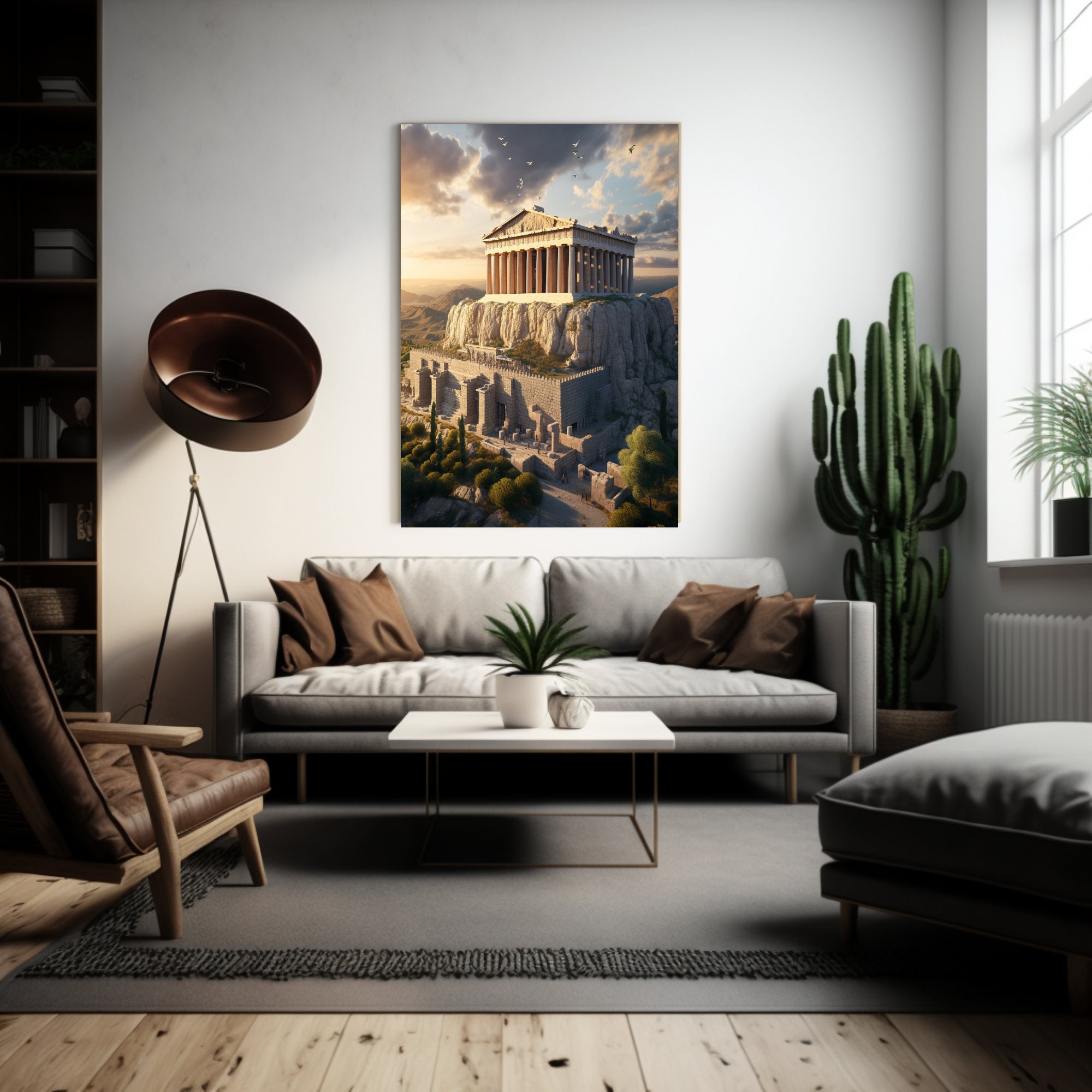 Acropolis of Athens AI Digital Download Digital Art - Etsy