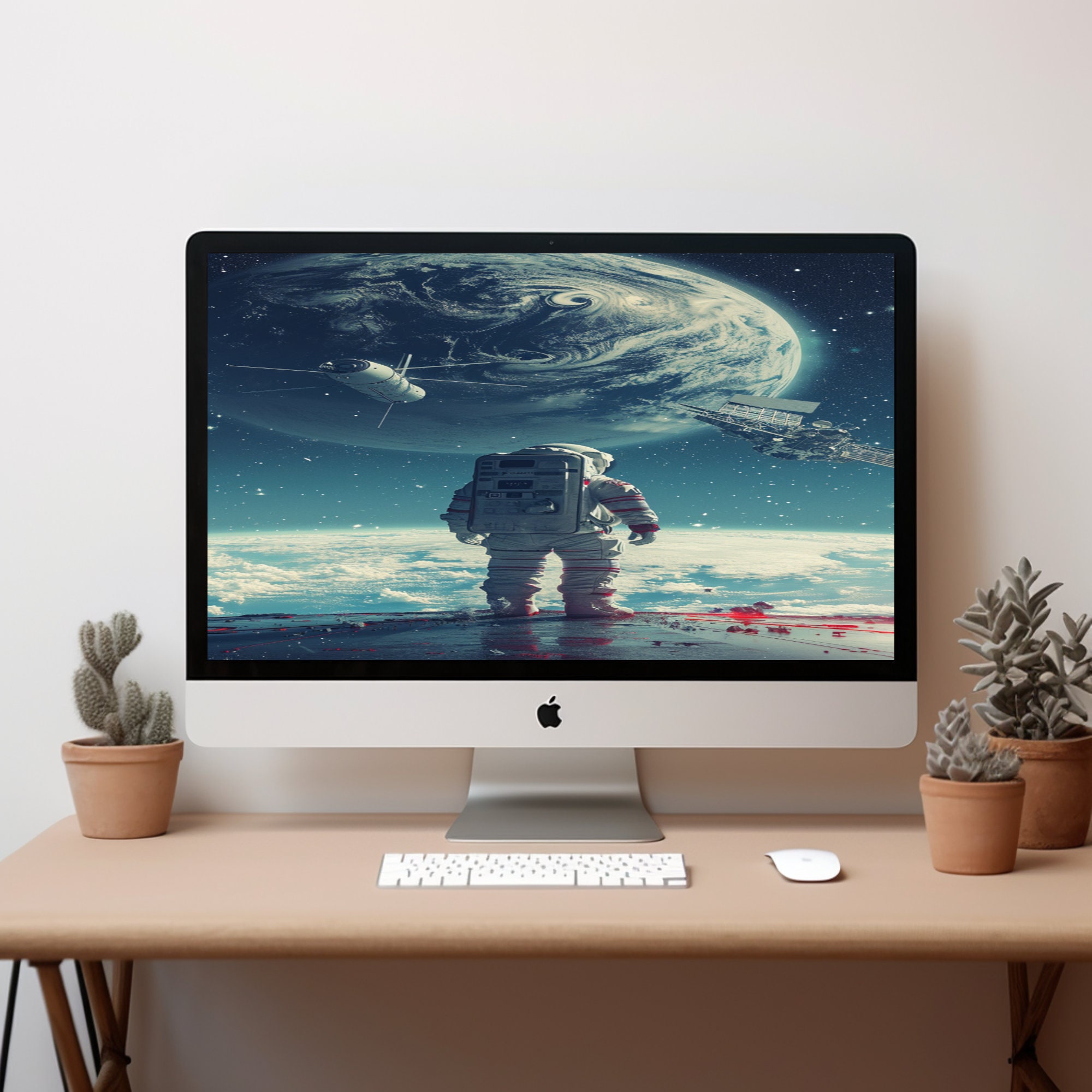 Astronaut in Space: Cosmic Adventure Digital Art AI Digital Download ...