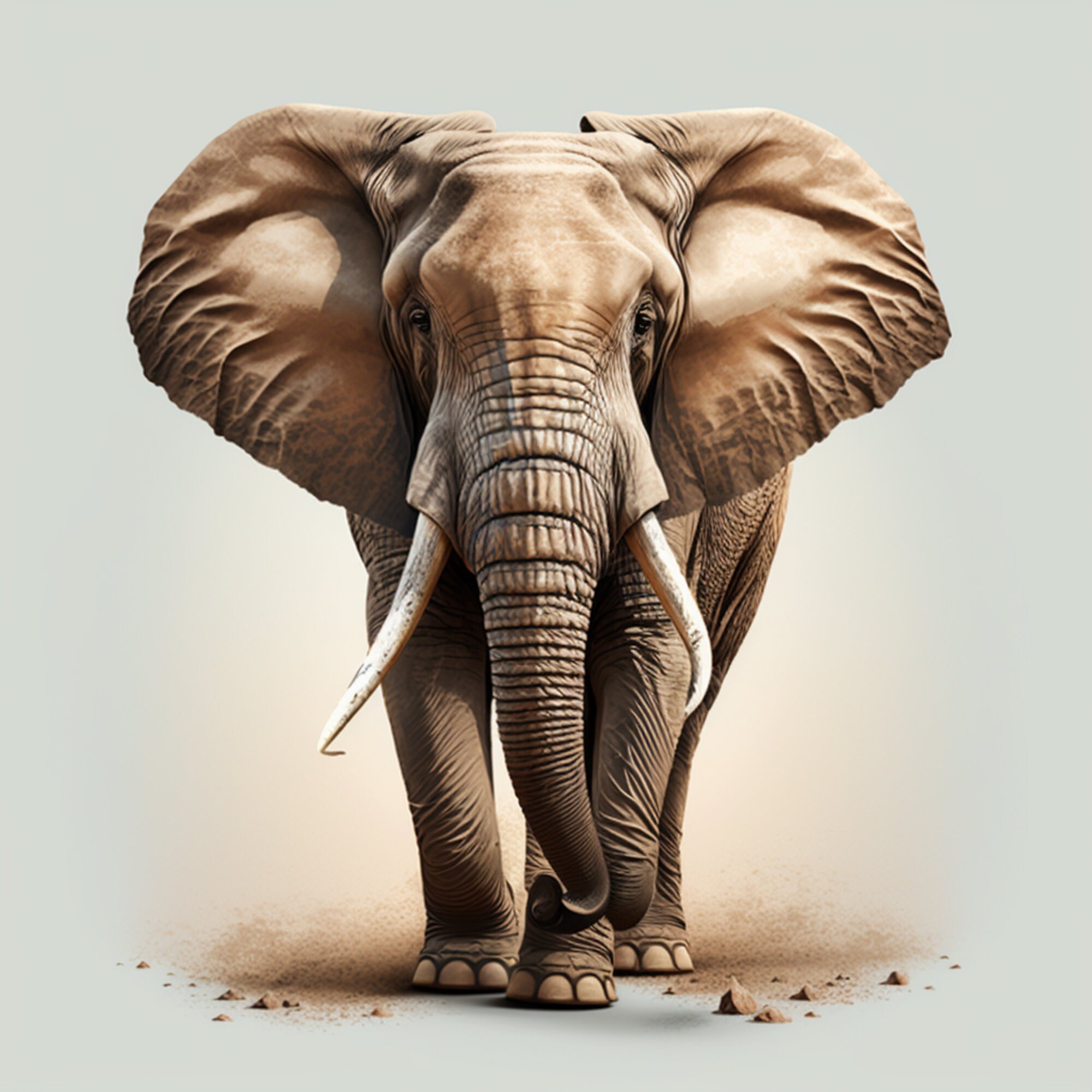 Elephant Vector AI Digital Download Digital Art Animal Digital Image - Etsy