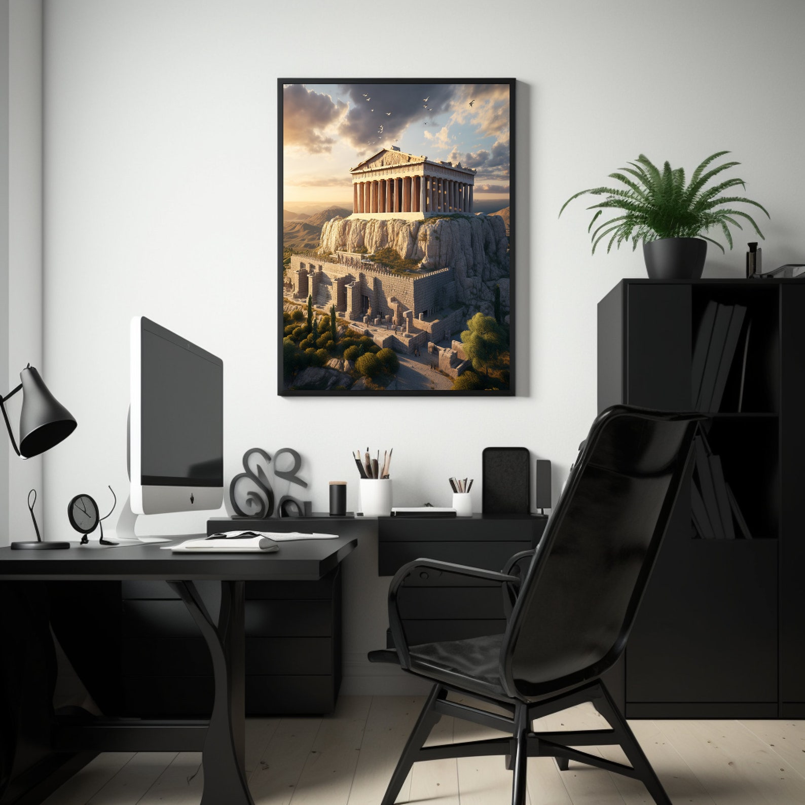 Acropolis of Athens AI Digital Download Digital Art - Etsy