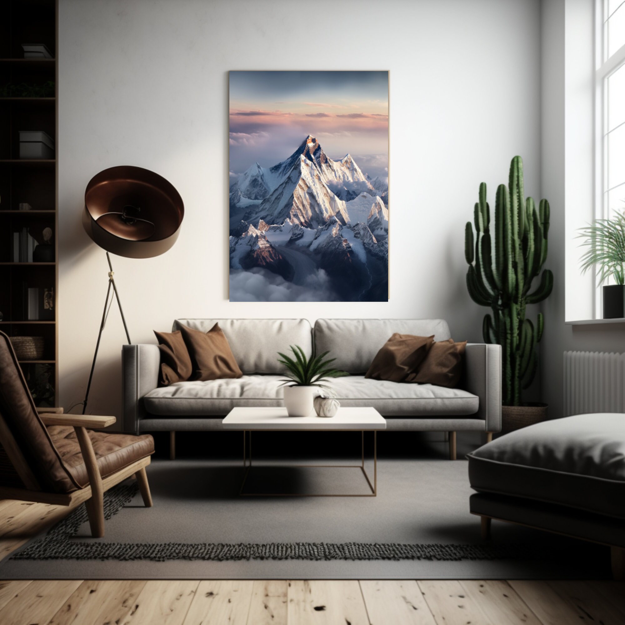 Mount Everest AI Digital Download Digital Art Digital - Etsy