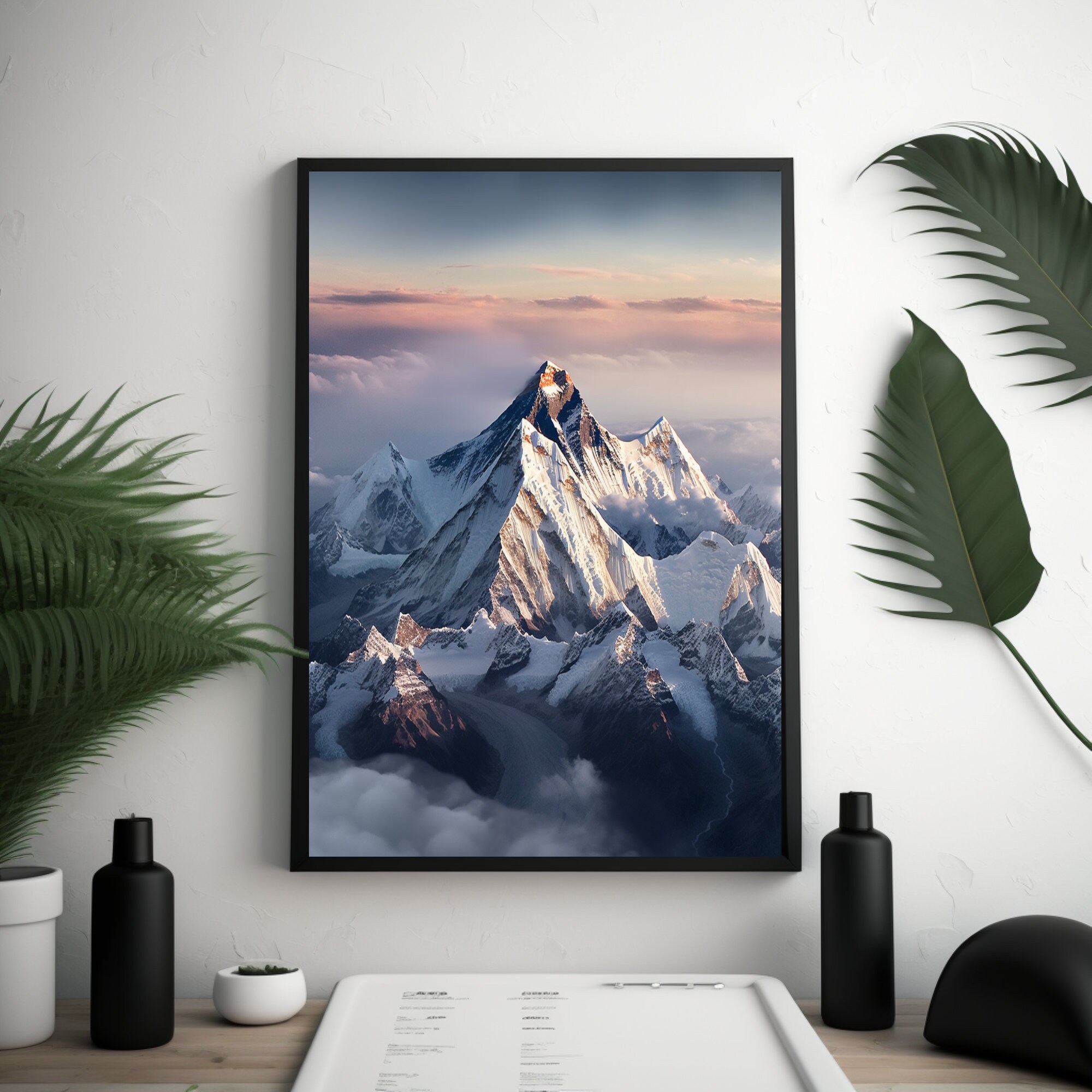 Mount Everest AI Digital Download Digital Art Digital - Etsy