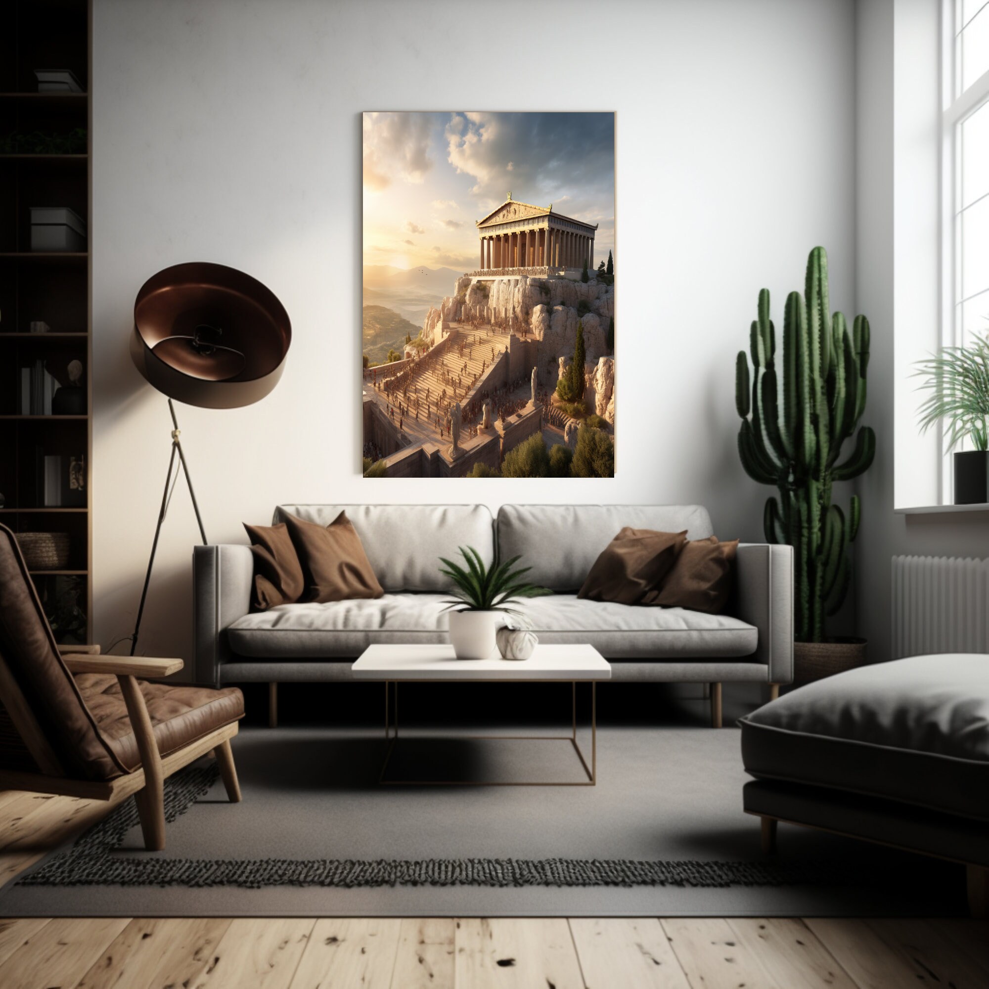 Acropolis of Athens AI Digital Download Digital Art - Etsy