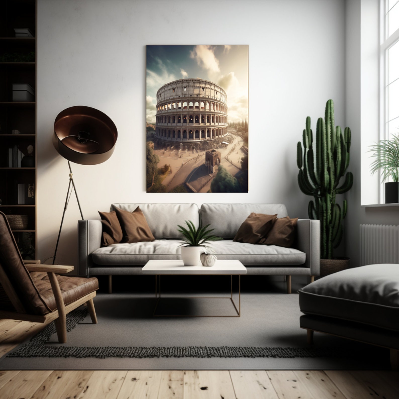 Colosseum Futureistic AI Digital Download Digital Art - Etsy