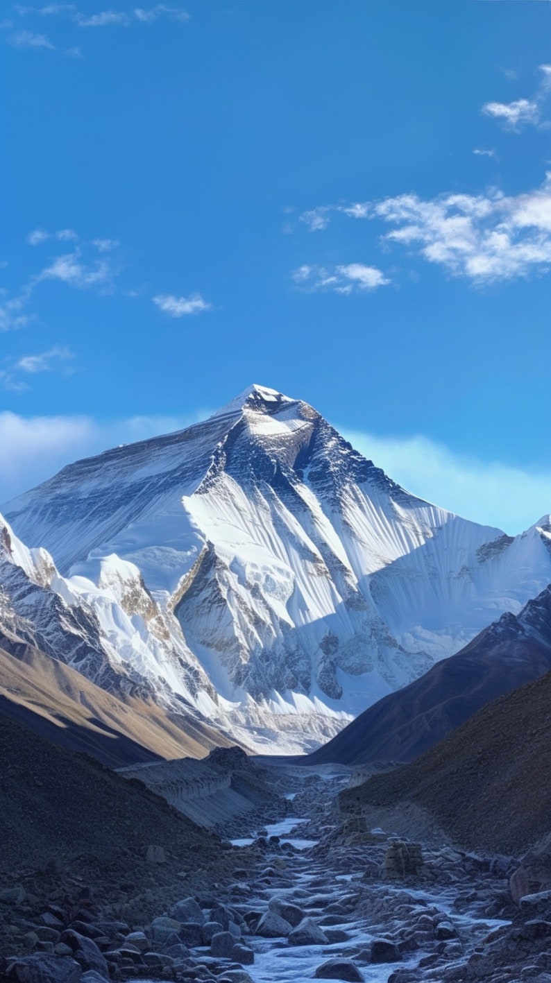 Mount Everest AI Digital Download Digital Art Digital Image Landmark - Etsy
