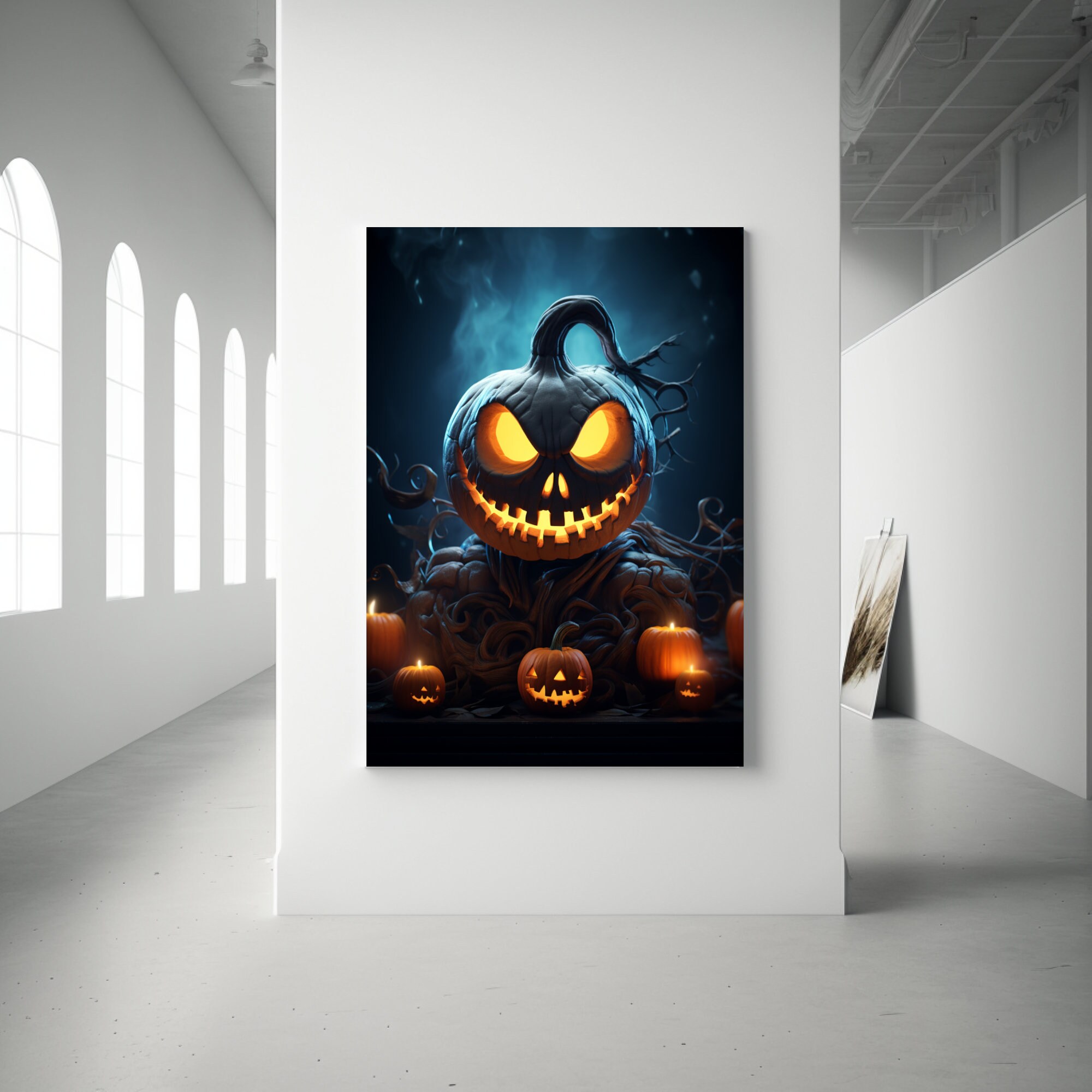 Jack O Lantern Halloween AI Digital Download Digital Art Digital Image ...