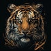 Tiger Vector AI Digital Download Digital Art Animal Digital Image - Etsy