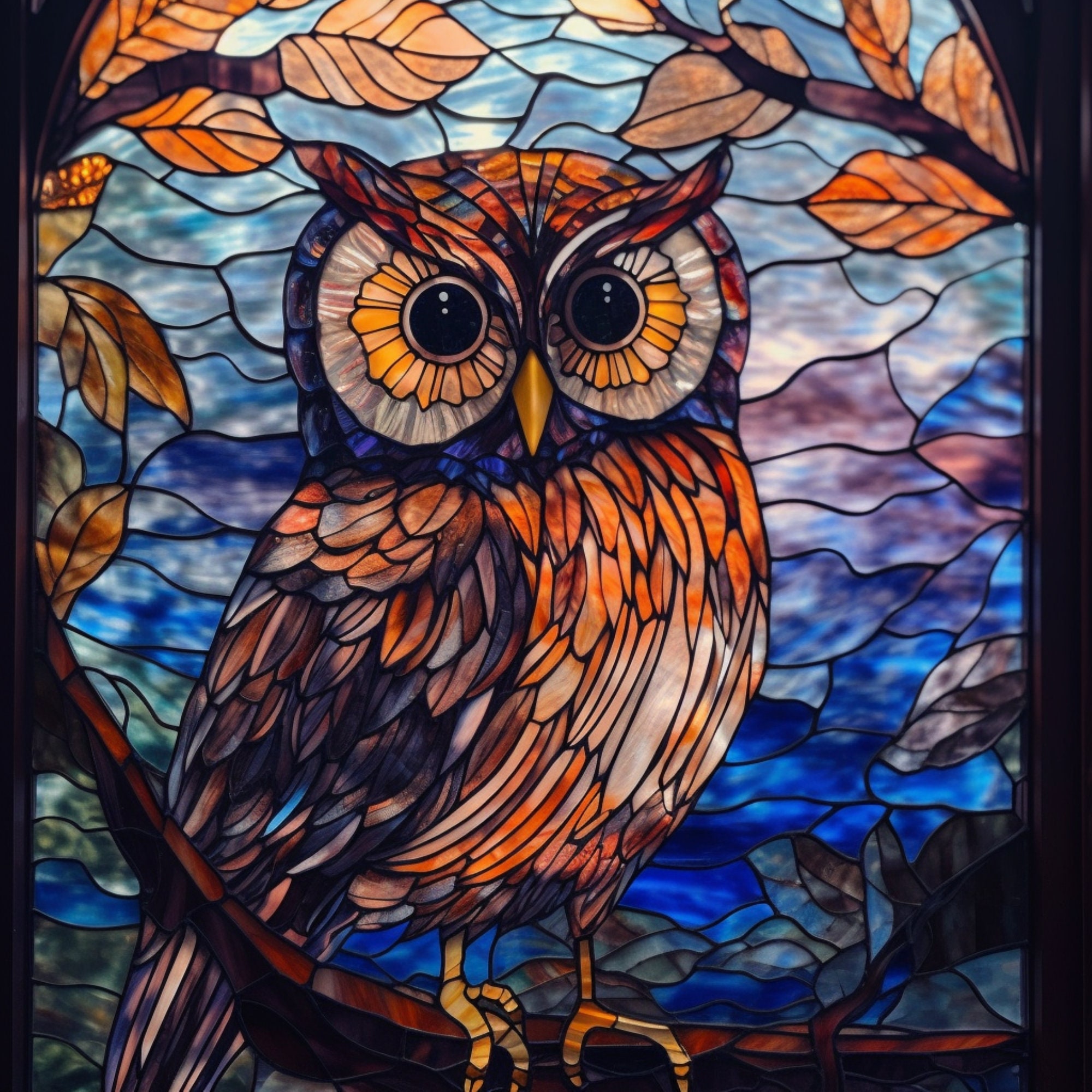 Baby Animal Stained Glass 23 Pack AI Digital Download Tiger Elephant ...