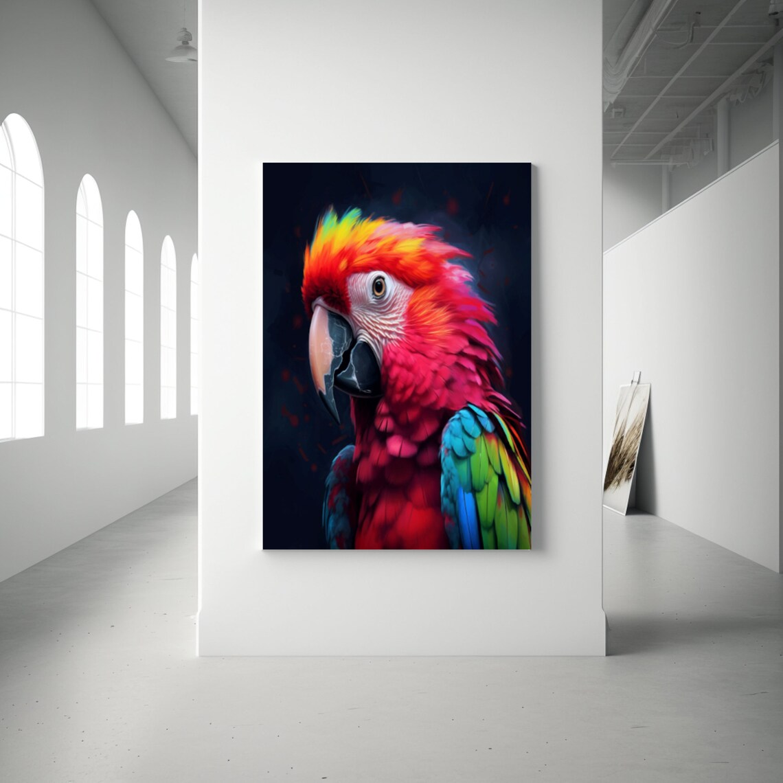 Parrot AI Digital Download Digital Art Animal Digital Image - Etsy