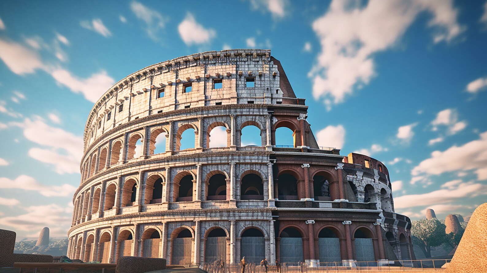 Colosseum Photorealistic AI Digital Download Digital Art Digital Image ...