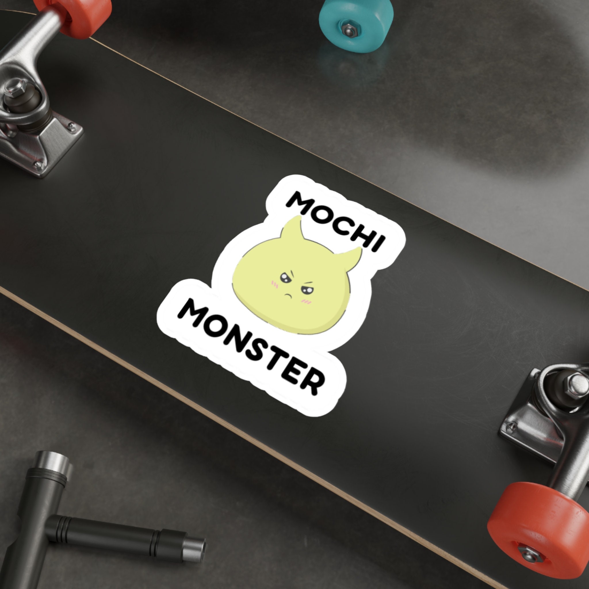 Mochi Monster Sticker | Mochi Kawaii Sticker | Mochi Anime Sticker ...
