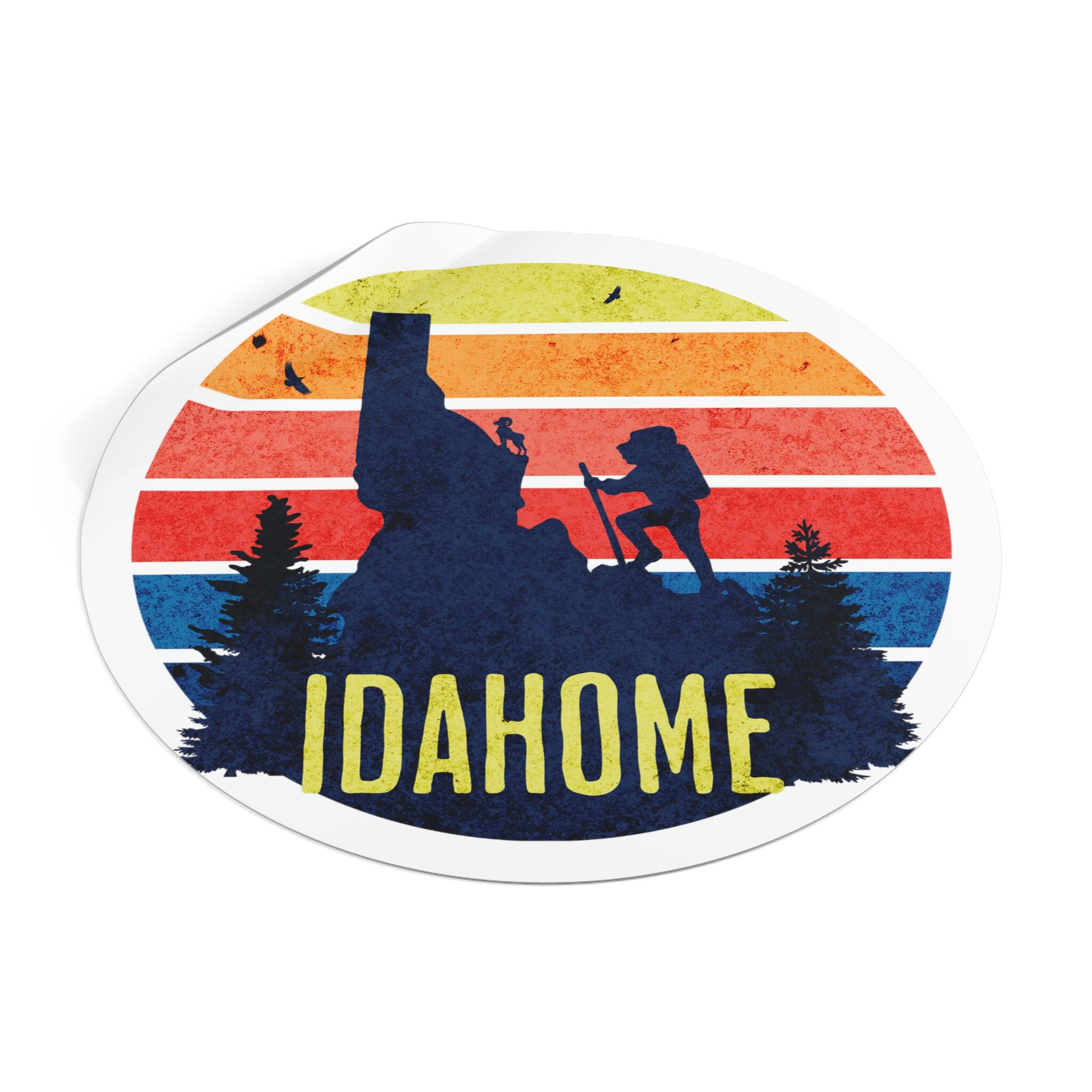 Idahome Sticker | Idaho Mountain Decal | Idaho Stickers | Idaho Vinyl ...